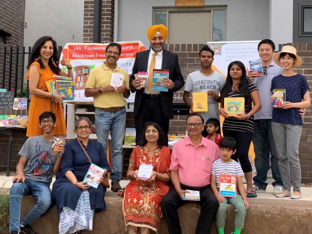 Blacktown’s first free street library
