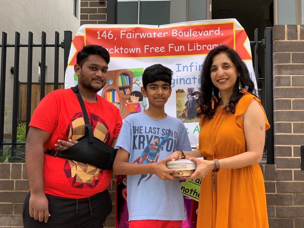 Blacktown’s first free street library